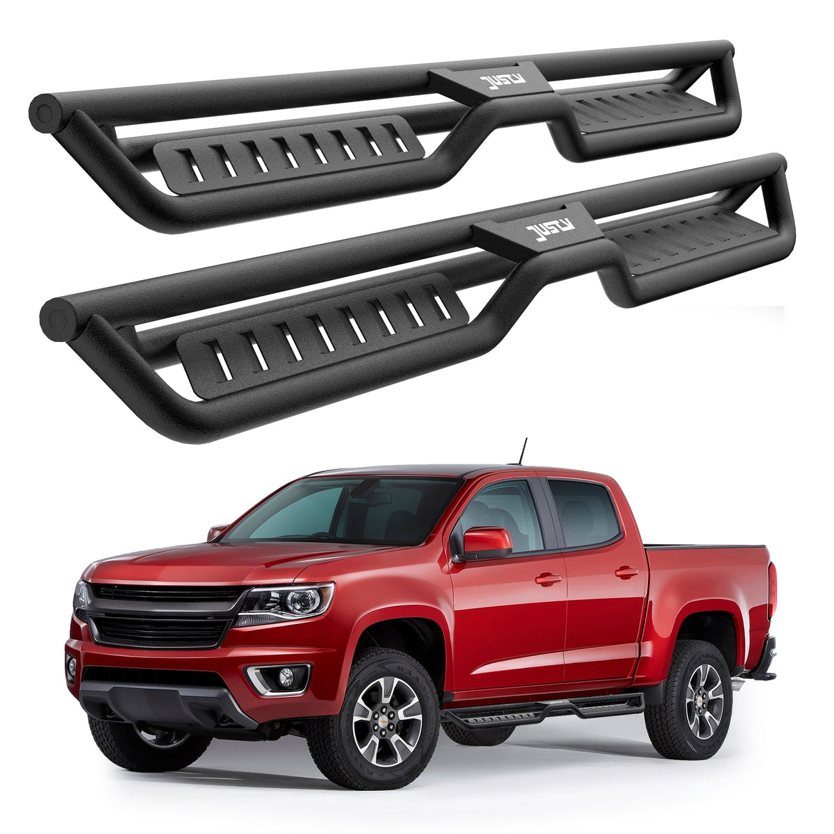6 Inch Side Step Boards for Chevy Colorado Crew Cab 2015-2025, for GMC ...